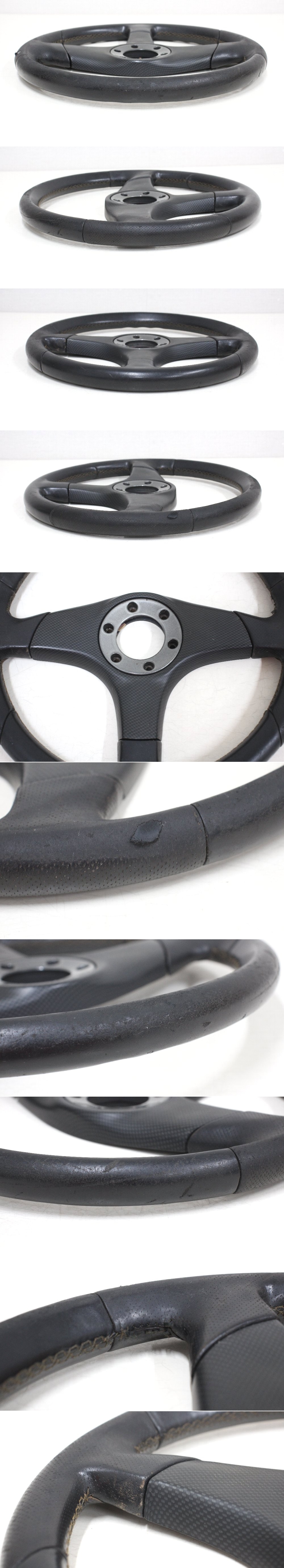 日本代購代標第一品牌【樂淘letao】－jx02 イタルボランテ ステアリング 詳細不明 直径約35cm φ35 イタリア製 ホーンボタン付き italvolanti 当時物 車のハンドル